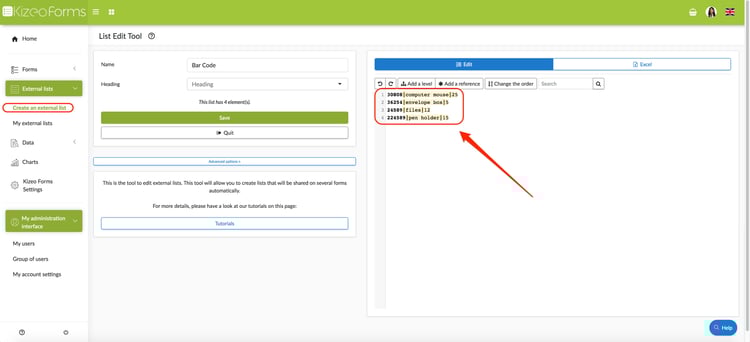 Understanding and using the Barcode element