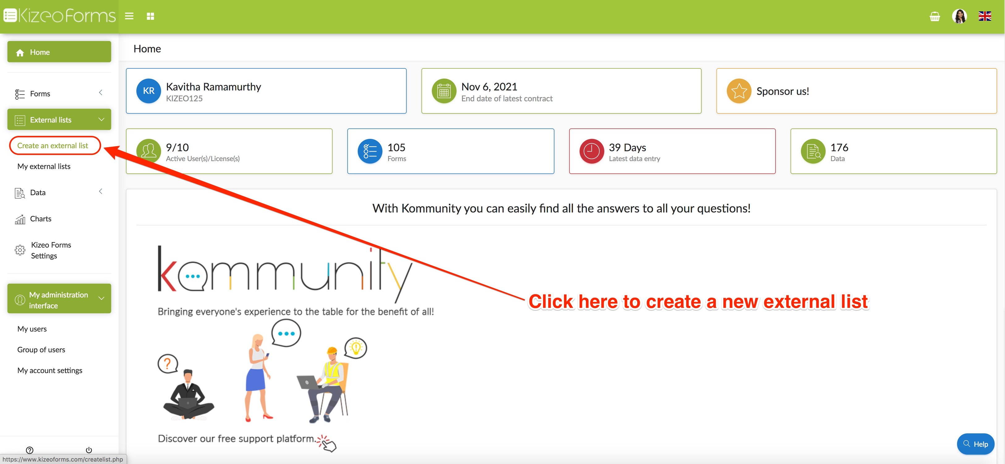 Understanding and using the Filtered list